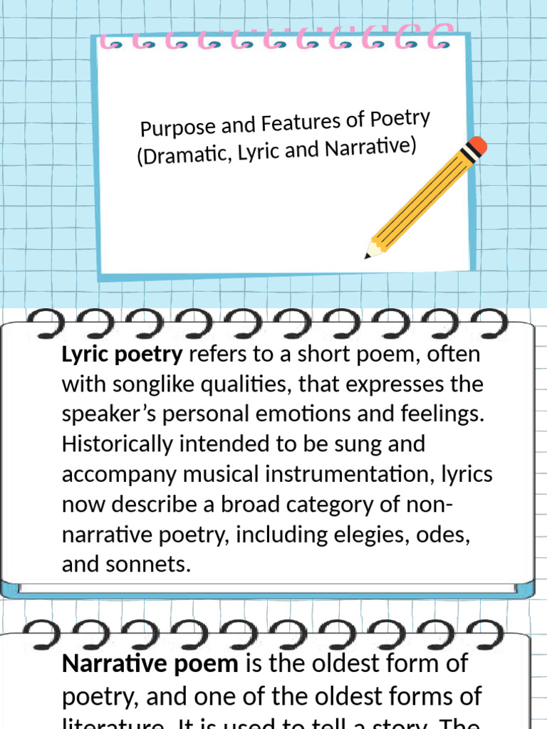 G7-L6-Features of Poetry | PDF | Poetry | Phonaesthetics