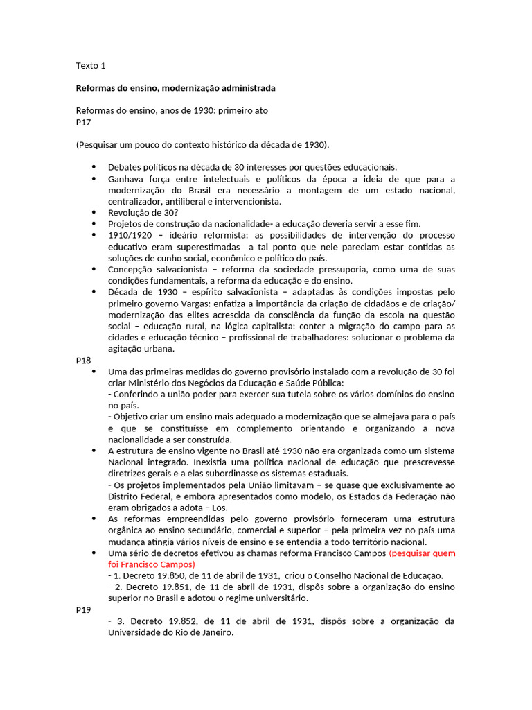 Pleb Ato 1 | PDF | Brasil | Estado