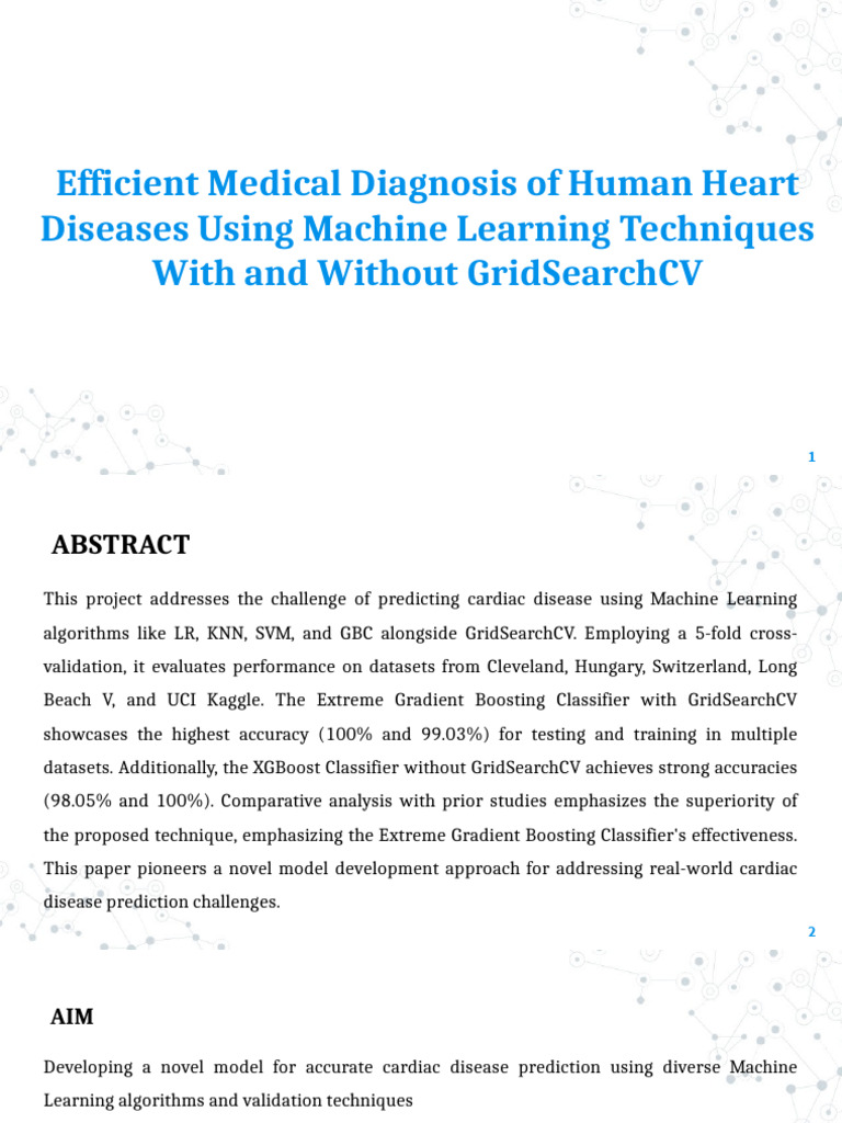 Efficient Medical Diagnosis of Human Heart Diseases | PDF | Machine Learning | Support Vector ...
