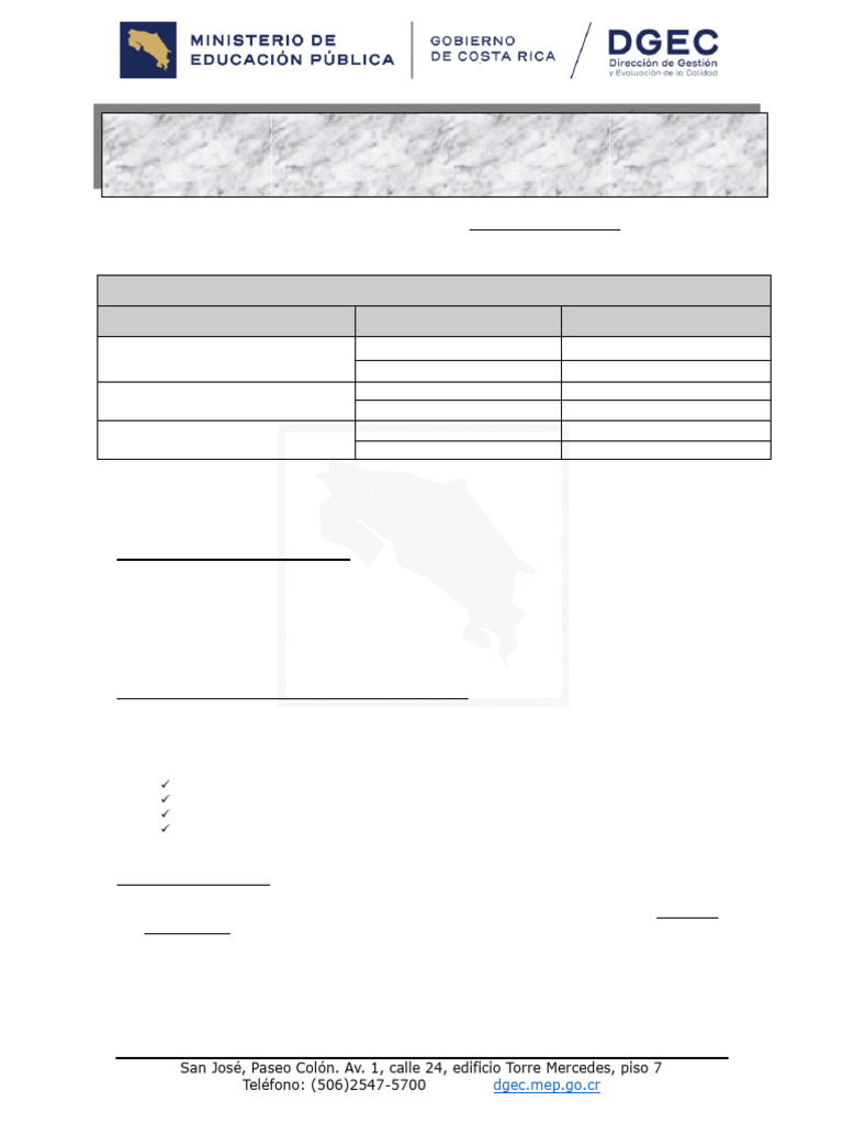 Calendario y Requisitos BXM 01 2025 | PDF