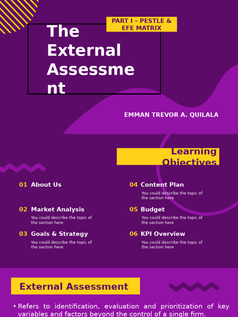 Lesson 4 The External Assessment Part I 021013 | PDF | Inflation ...