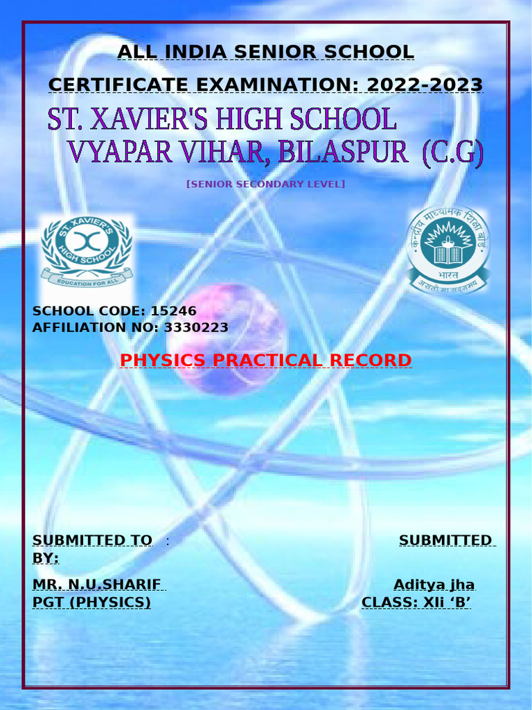 PHYSICS Practical | PDF