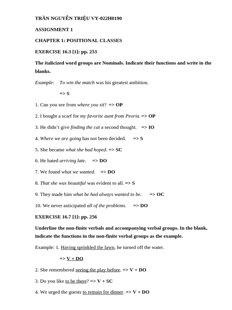 Assignment 1 | PDF
