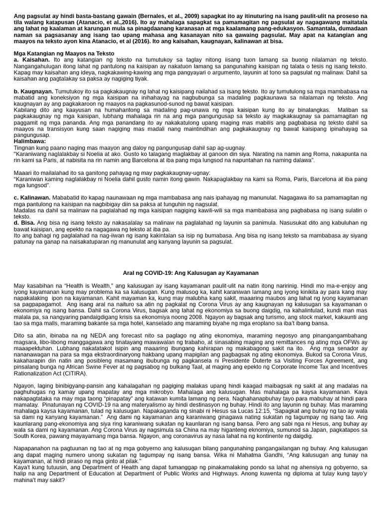 Last Module Act | PDF