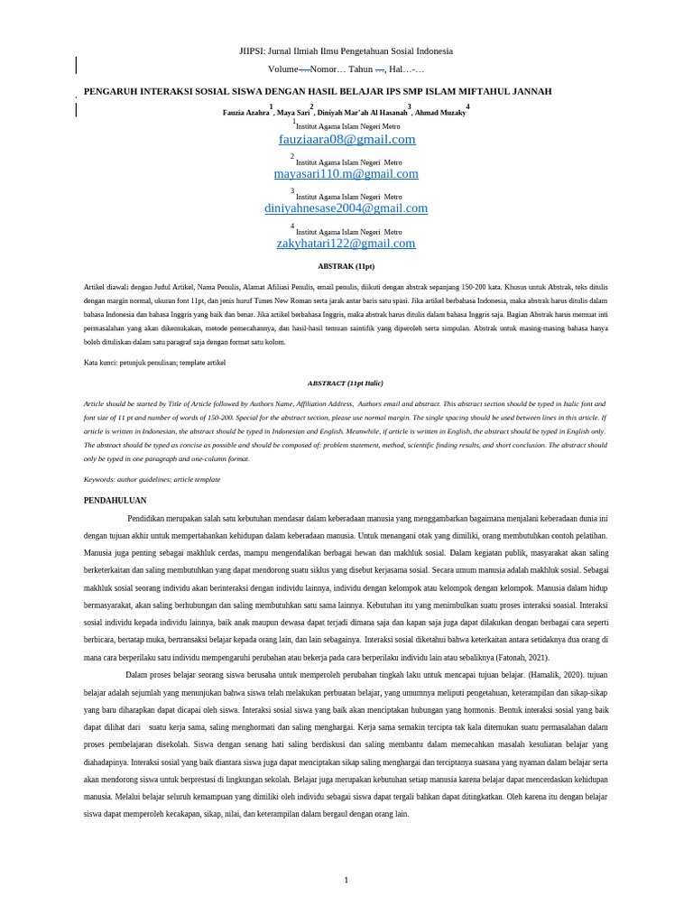 Template Jurnal JIIPSI - FINAL (1) .Docx-1-3 | PDF