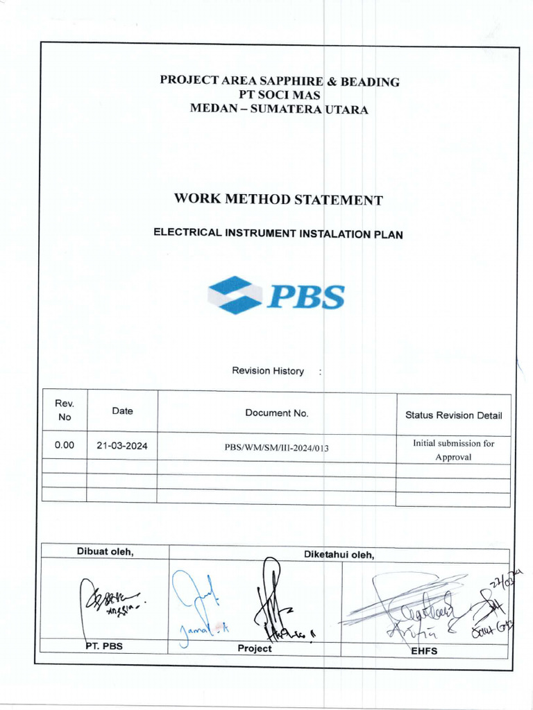 Scan Work Metode E&i | PDF