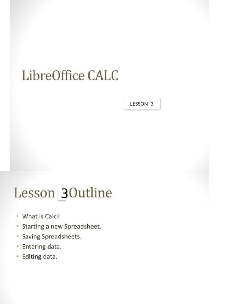 l3 - Libre Office Calc | PDF