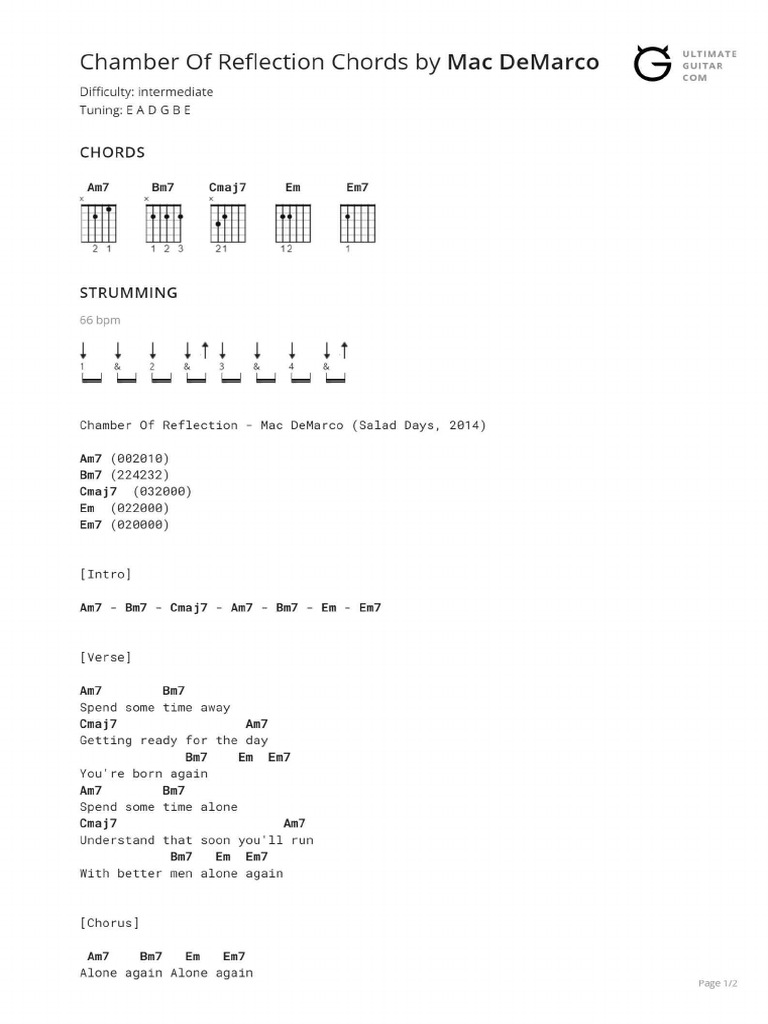 Chamber of Reflection Chords | PDF