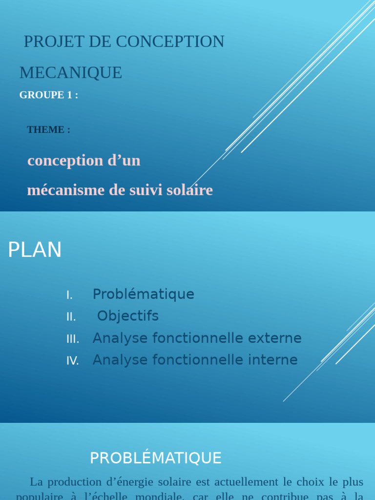 Mécanisme de Suivi Solaire Innovant | PDF | Soleil