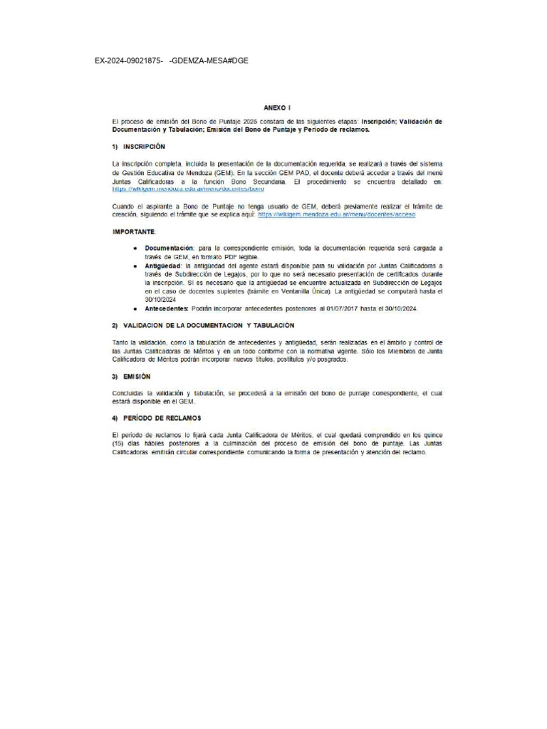 Anexo I-1 | PDF