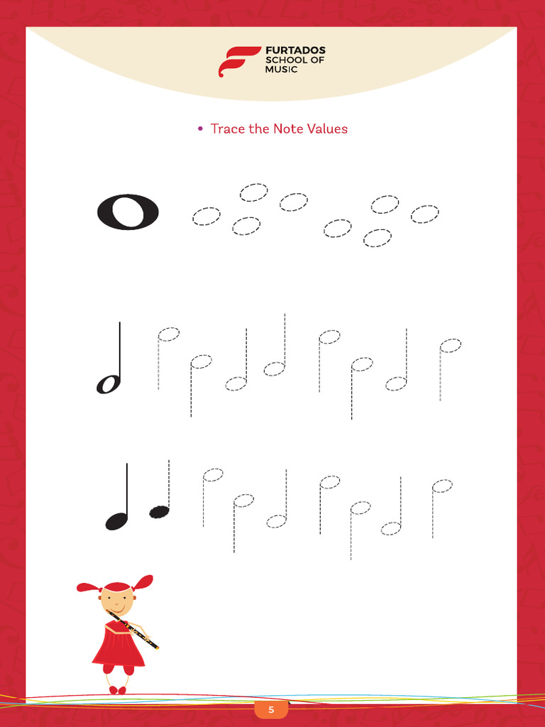 Note Value Worksheet | PDF