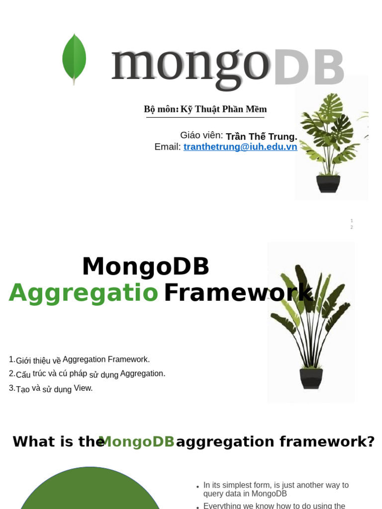 4 - MongoDB Aggregation Framework | PDF