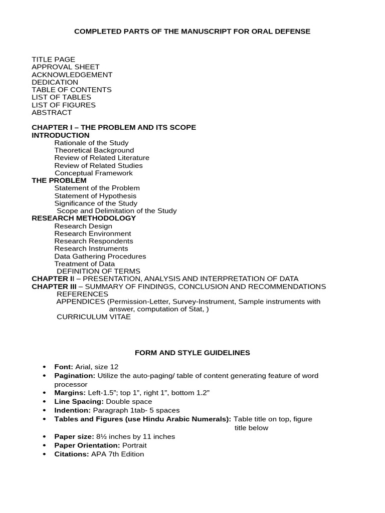 RESEARCH-FORMAT | PDF | Ellipsis | Quotation Mark