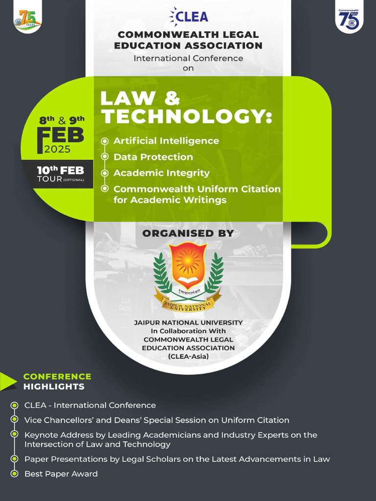 CLEA Jaipur Conference Updated | PDF