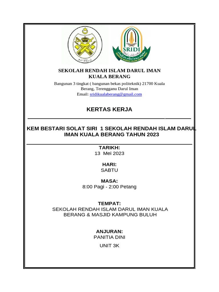 Kem Bestari Solat | PDF