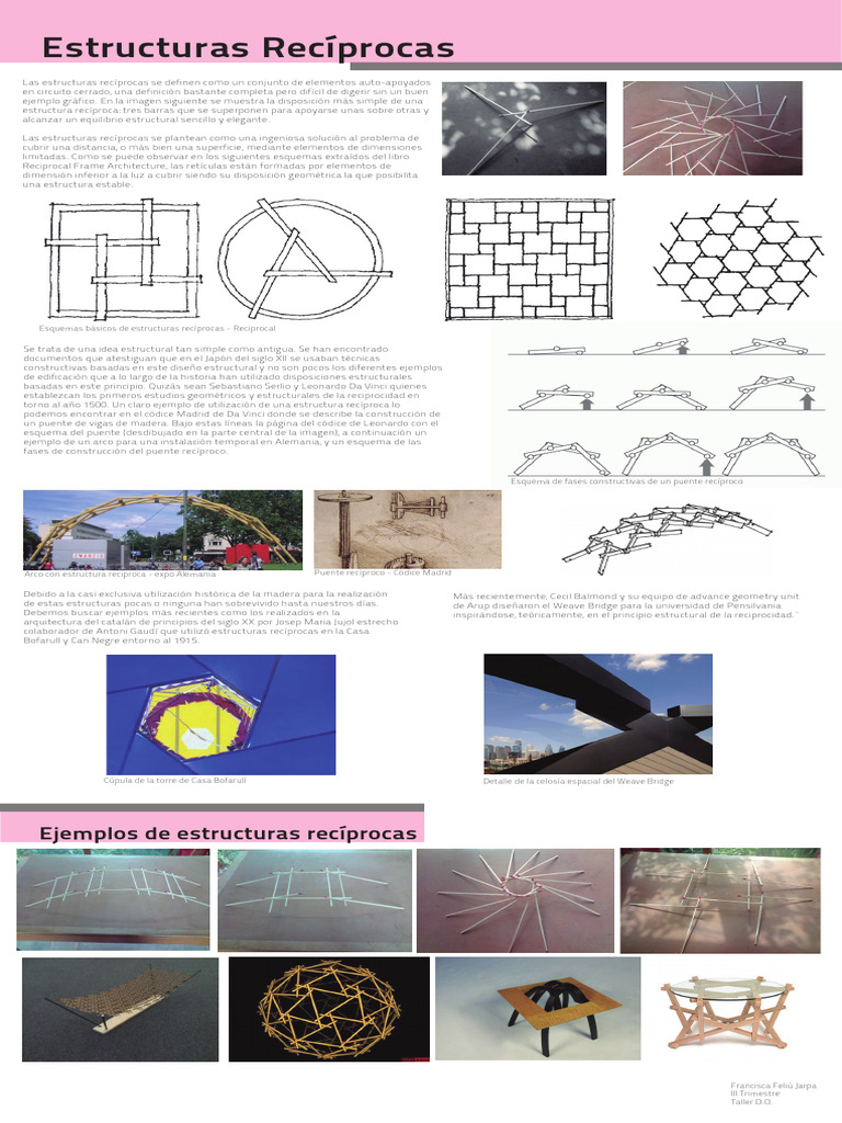 Estructuras Reciprocas | PDF | Diseño arquitectonico | Arquitectura