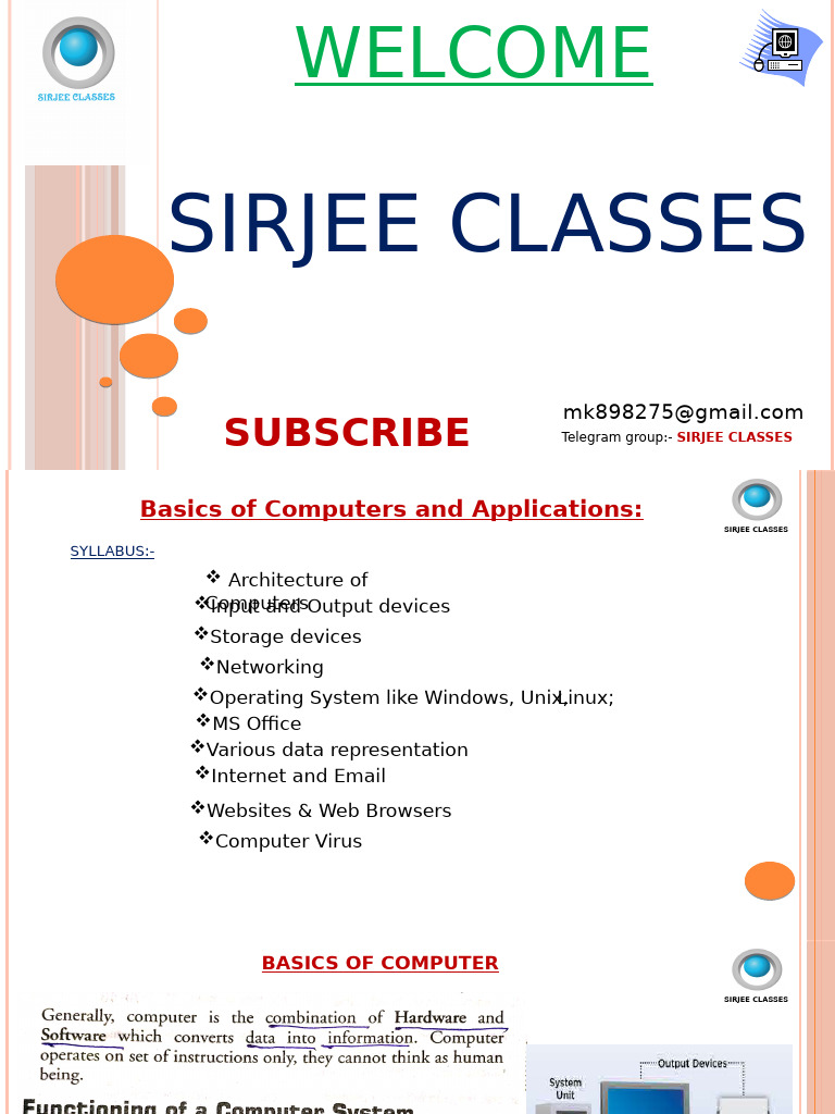 COMPUTER BASICS & ARCHITECTURE Theory With Ans | PDF | Manufactured ...