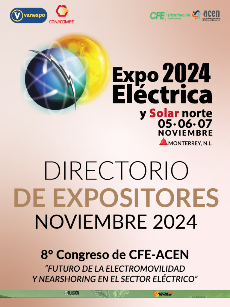 Expo Electrica Directorio Norte 2024 | PDF | México | Electricidad