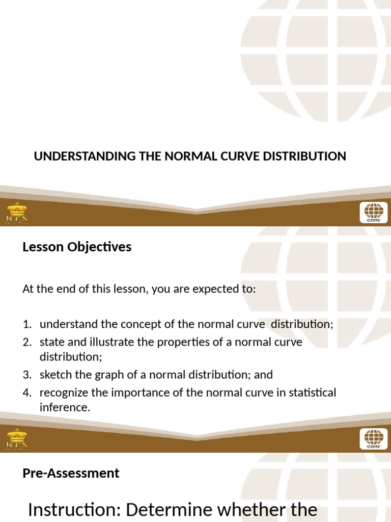 Unit II Lesson 1 Understanding The Normal Curve Distribution (Autosaved ...