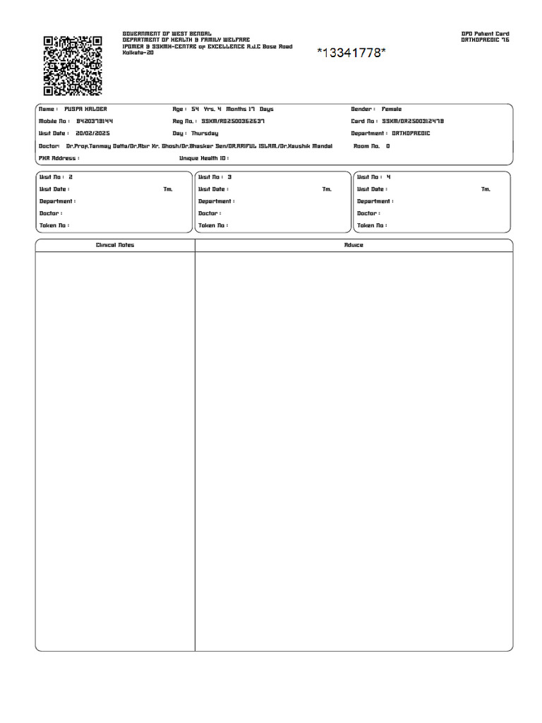 Onlinehmis - Wbhealth.gov - in OPDNewPatientReport - Aspx | PDF