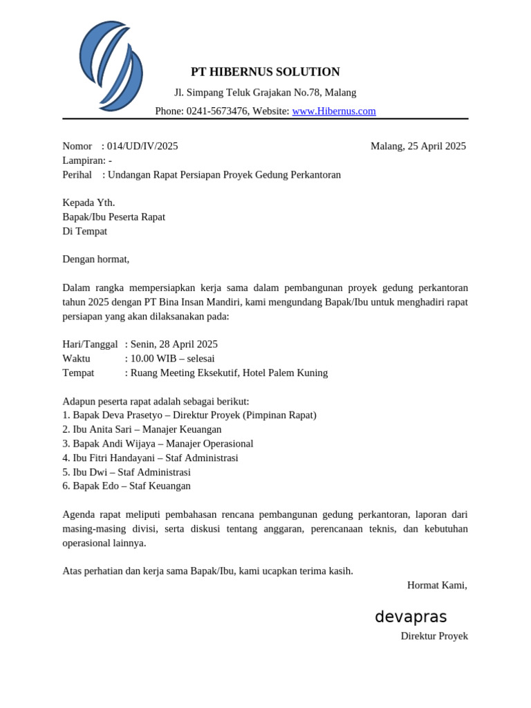 PT Hibernus Solution | PDF