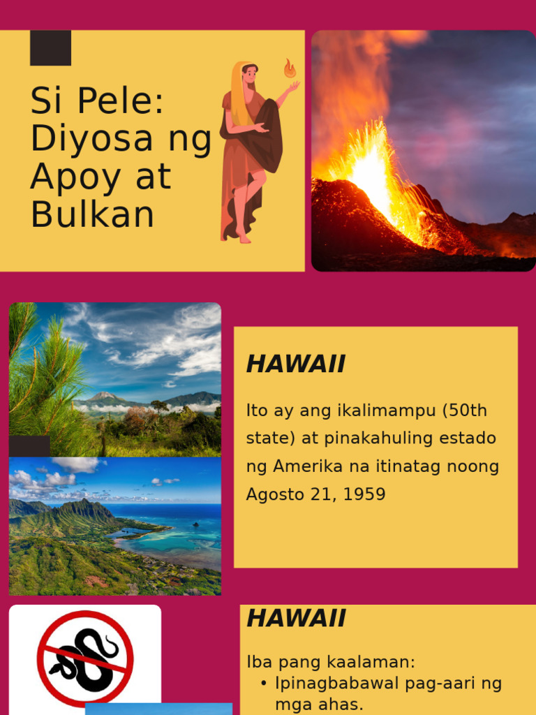Si G10 Pele Diyosa NG Apoy at Bulkan | PDF