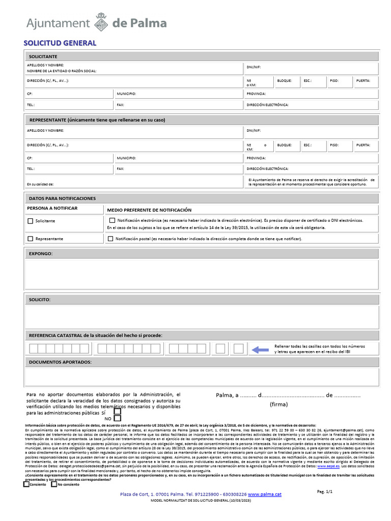 Solicitud general exposición breve | PDF | Gobierno | Justicia