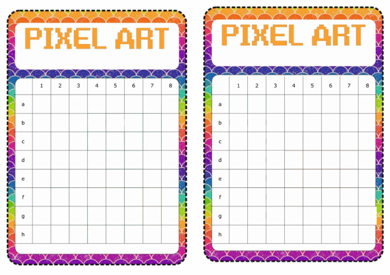 Pixel Art Vierge | PDF