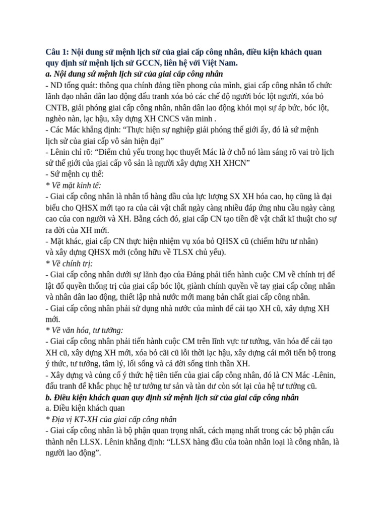 Đcuong CK CNXH | PDF