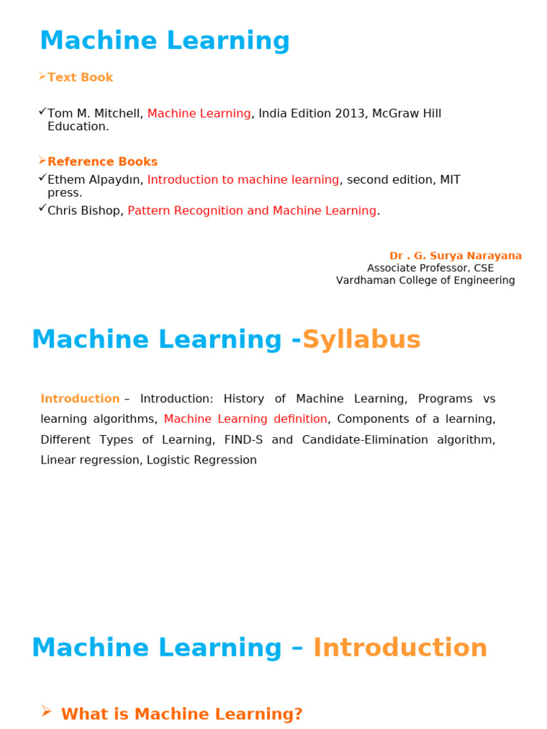 ML Introduction-06!08!21 | PDF | Machine Learning | Cluster Analysis