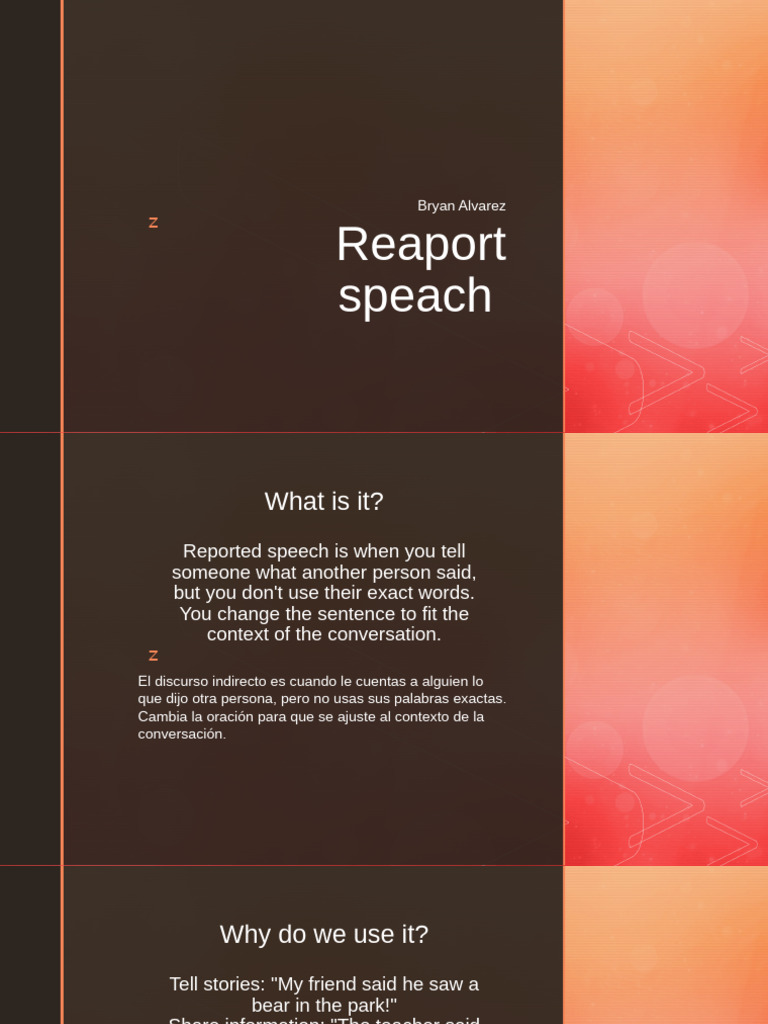 Reaport Speach | PDF