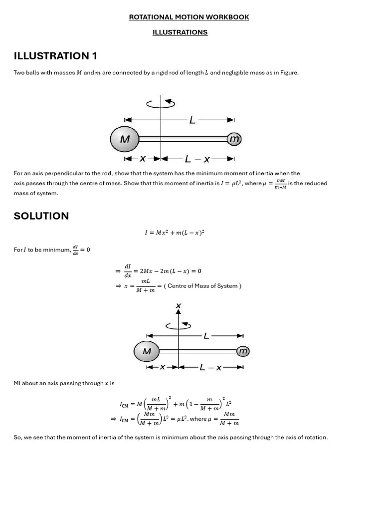 ILLUSTRATIONS ROTATION | PDF | Rotation Around A Fixed Axis | Acceleration