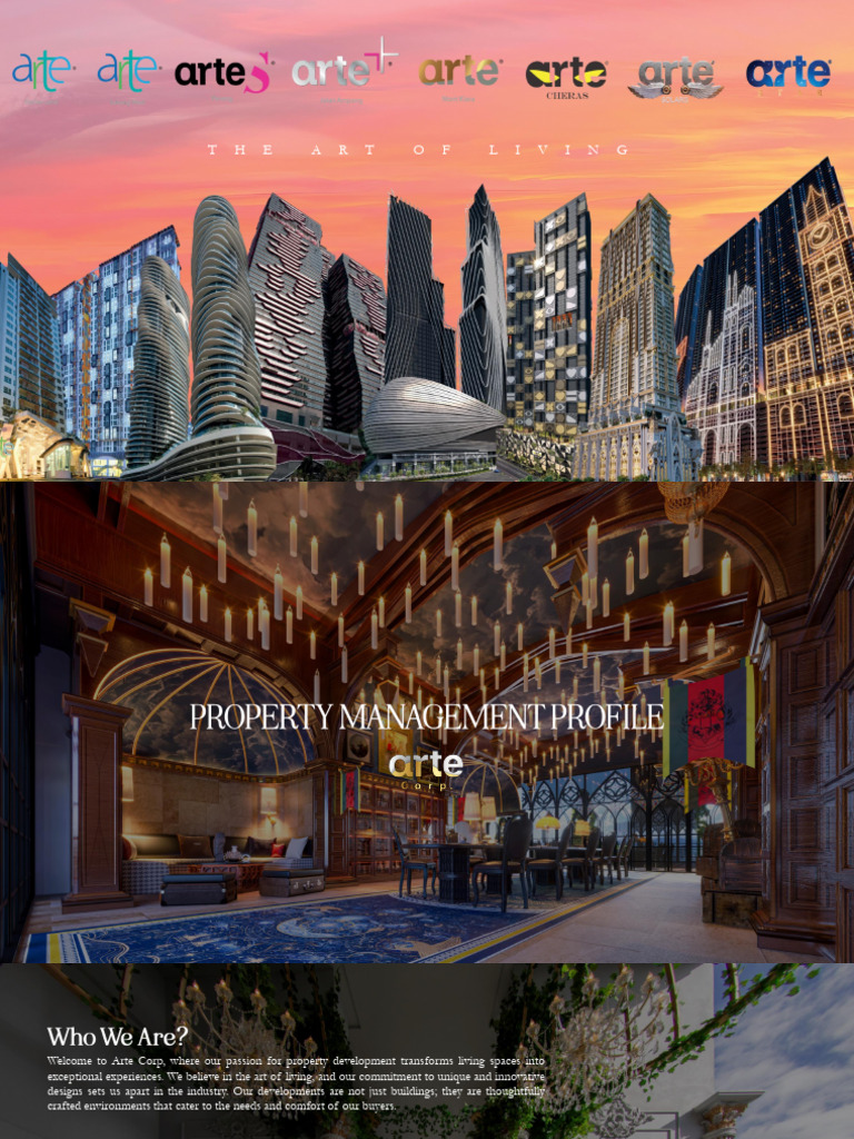 Property Management Arte Corp 2024 | PDF | Private Law | Business