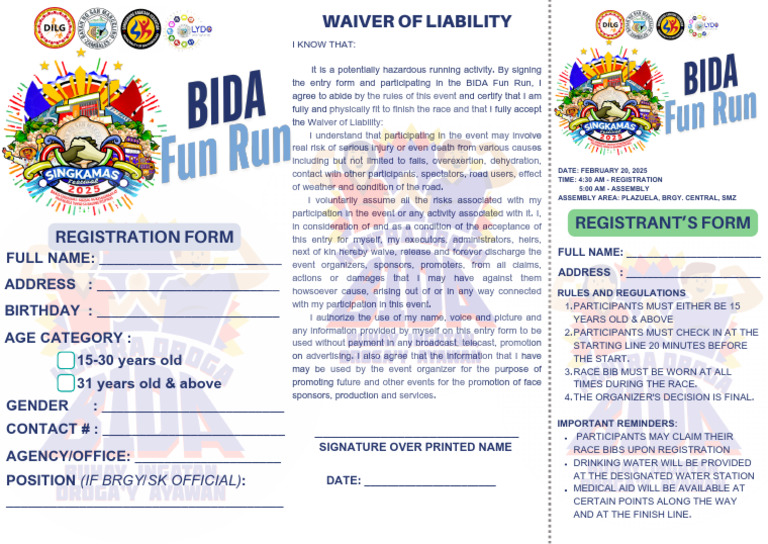BIDA-Fun-Run_Registration-Form | PDF