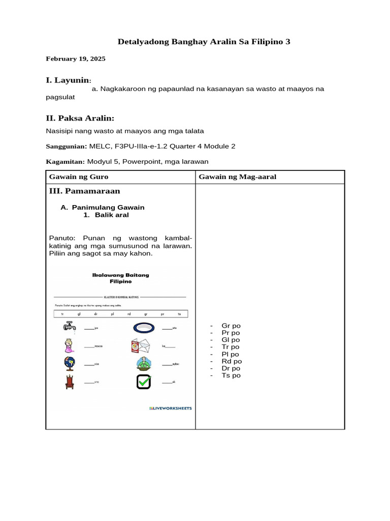 Filipino Talata | PDF