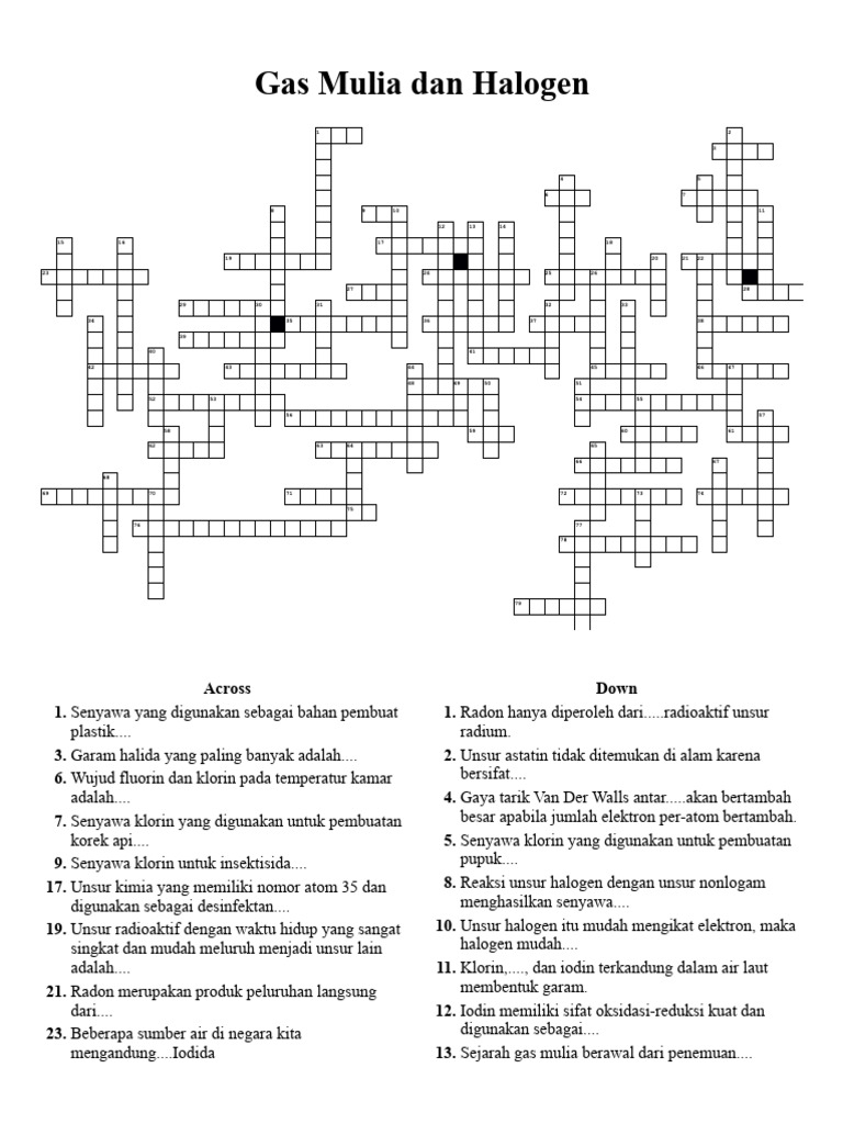 Gas Mulia Dan Halogen 61 | PDF