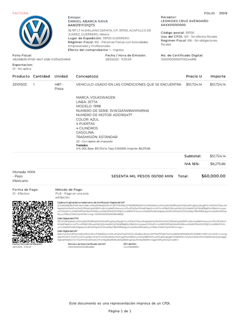 Leonides Cruz Avendaño | PDF | Grupo Volkswagen