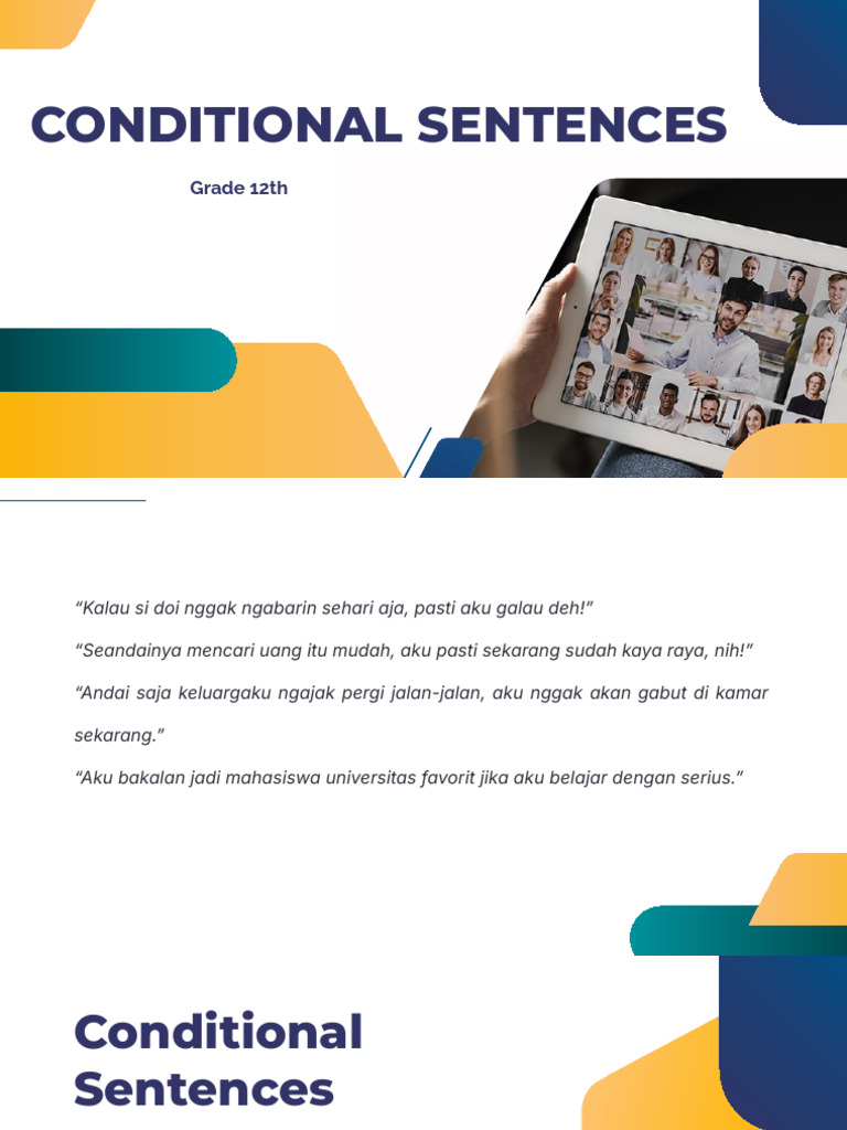 Xii Conditional Sentences (1) | PDF | Syntax | Language Mechanics