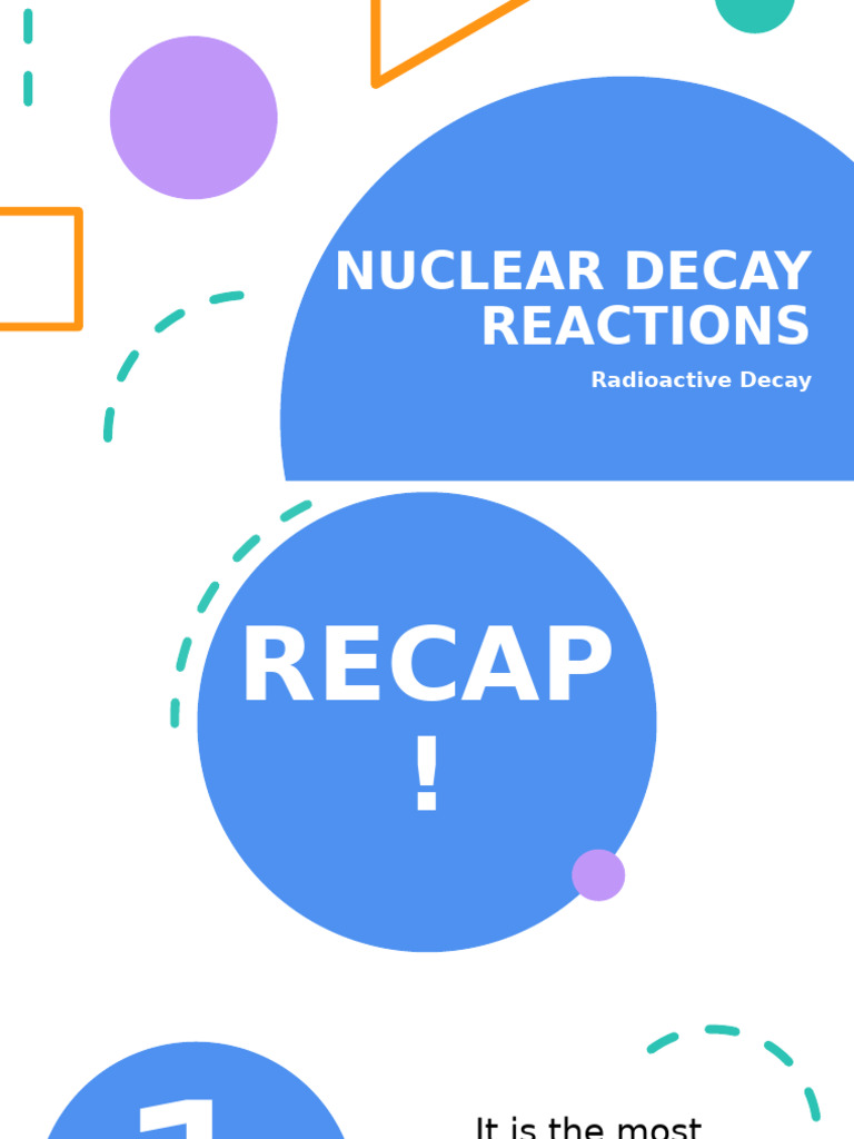 2-NUCLEAR-DECAY-REACTIONS (1) | PDF | Radioactive Decay | Chemical Elements
