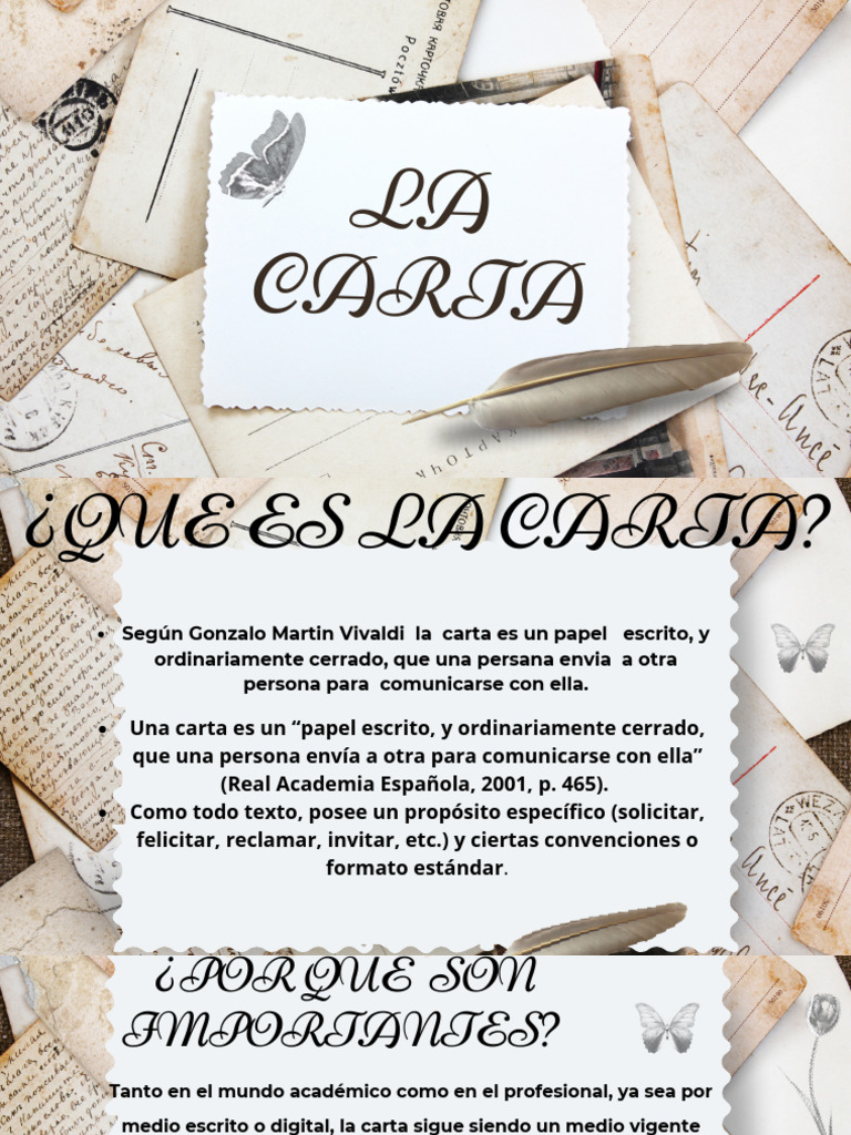 LA CARTA (1) | PDF