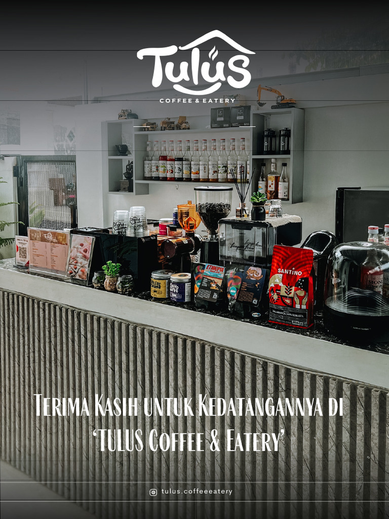 Menu Tulus Coffee & Eatery | PDF