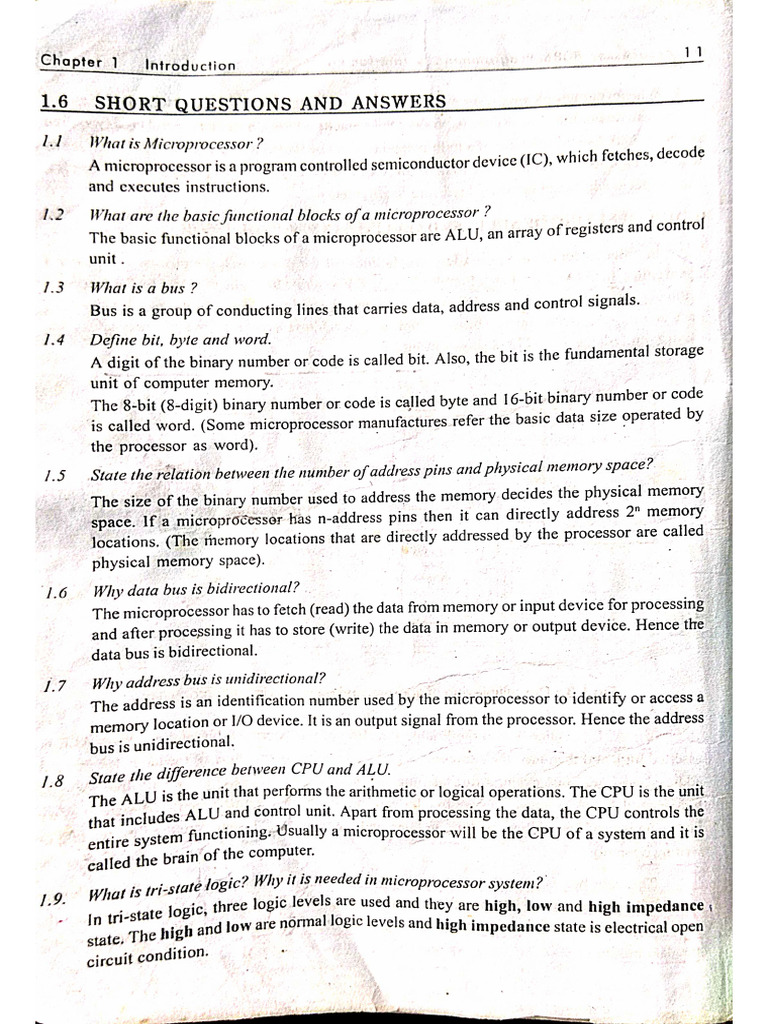 MP Question and Answers | PDF