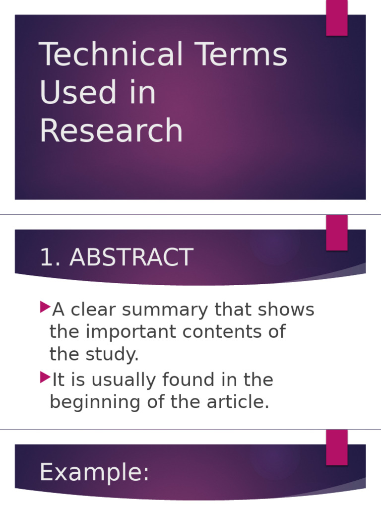 Key Research Terms Explained | PDF | Data | Statistics