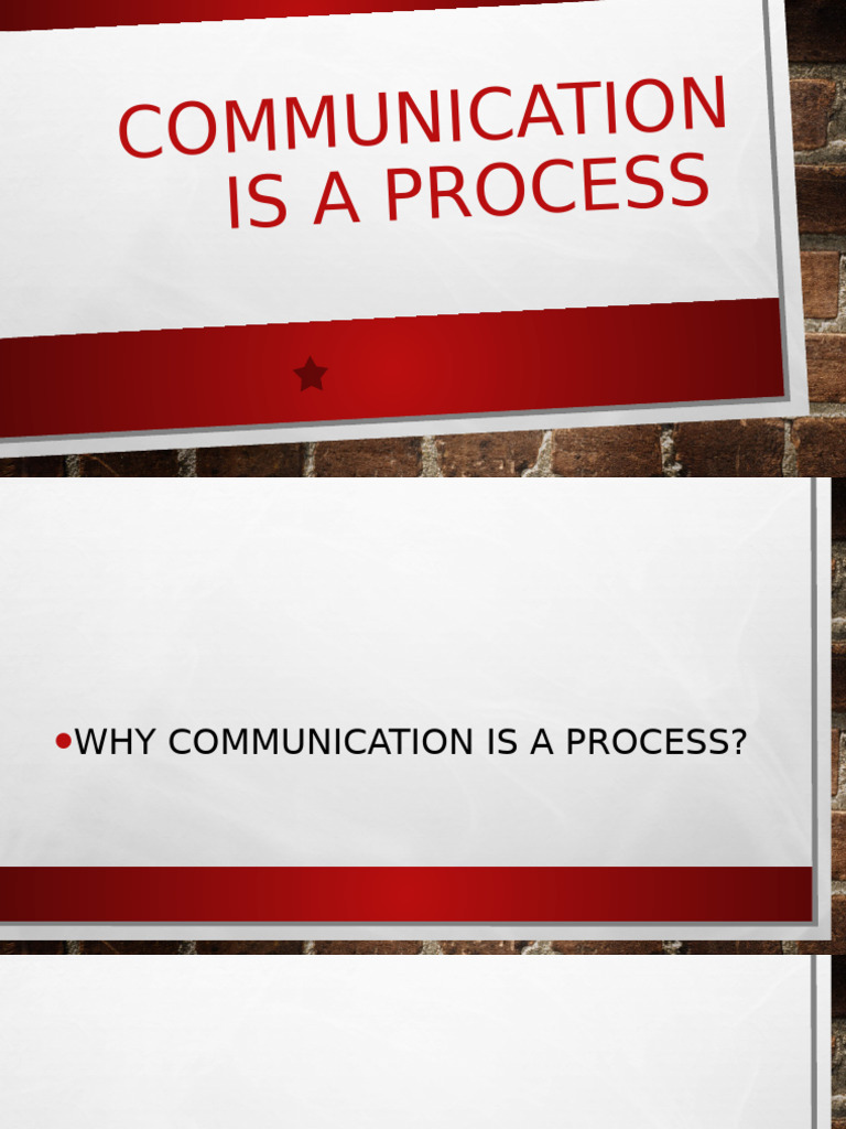Understanding Communication Processes | PDF | Communication | Human ...