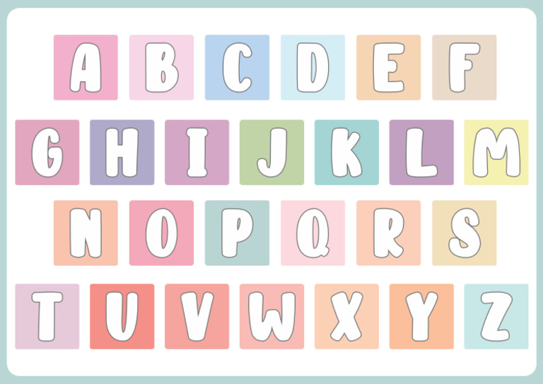 Alphabet Poster | PDF