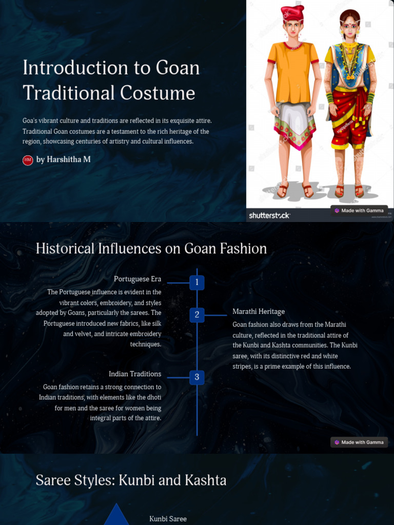 Introduction To Goan Traditional Costume | PDF | Jewellery | Clothing