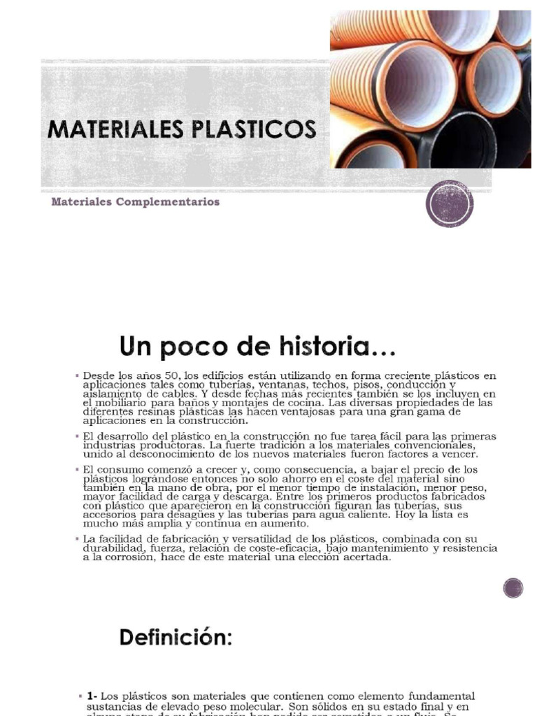 Materiales Plásticos | PDF