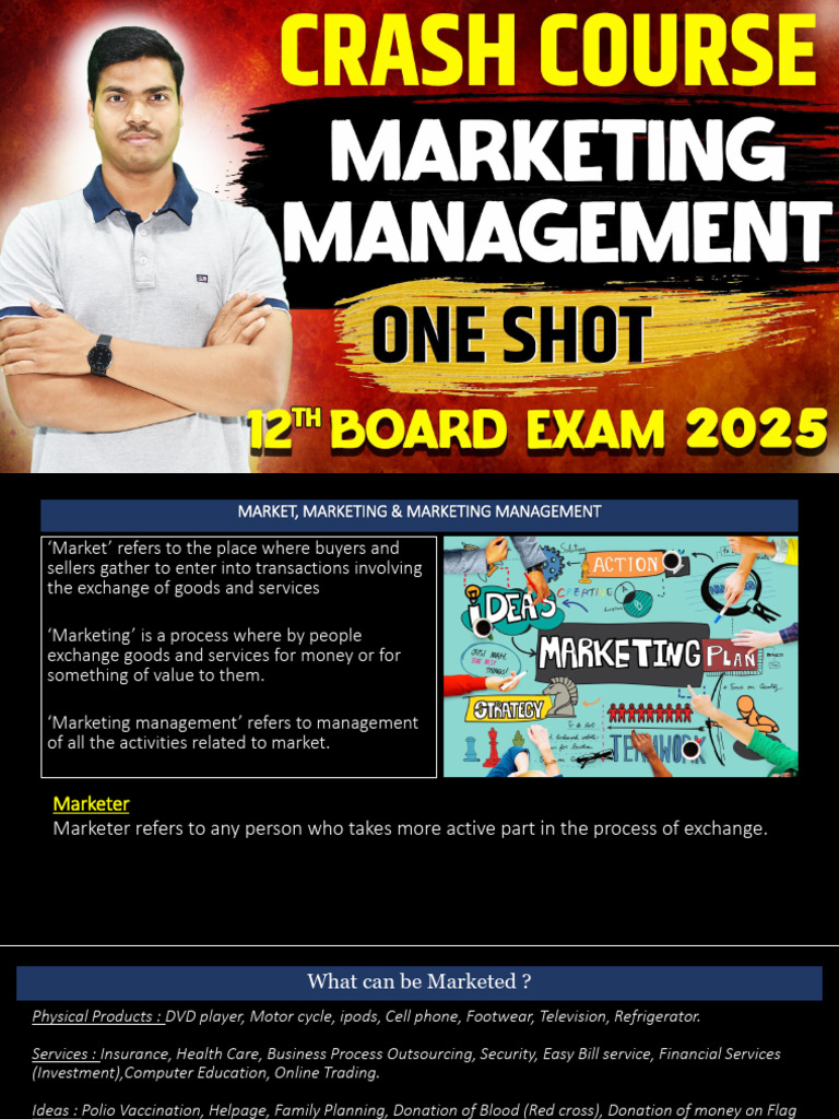 MARKETING Crash Course 2025 | PDF | Marketing | Sales