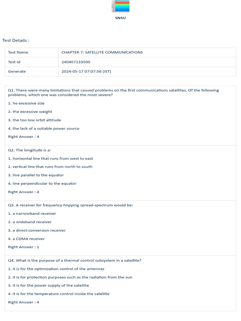 Satellite Communications | PDF | Satellite | Communications Satellite