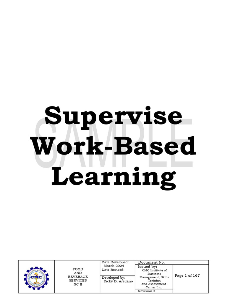 Lenar Dalen - Sample Output SWBL New | PDF | Occupational Safety And ...